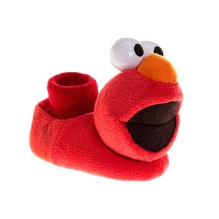 Sesame Street Toddler Elmo and Cookie Kids Slippers - Bed Bath & Beyond ...