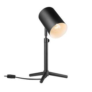 Pratt Desk Lamp, 18 in 1-Light, Matte Black Tripod Base - Bed Bath ...