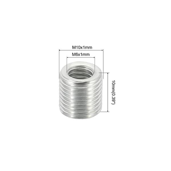 15pcs Thread Reducing Nut Male to Female Adapter 10mm Sleeve Reducer ...