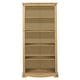 Wood Bookcase 5 Shelf Corona Collection | Furniture Dash - Bed Bath ...