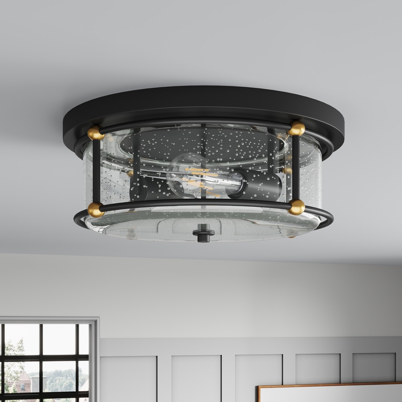 Kinsley 2 Light Flush Mount - N/A - Bed Bath & Beyond - 36777567