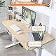 48 Inches Electric Standing Adjustable Desk with Control Panel and USB ...