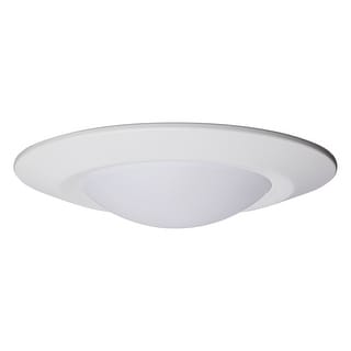 7.5 Inch LED Flush Mount Fixture Disk Light Round 13 Watt 3000K White ...