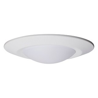 7.5 Inch LED Flush Mount Fixture Disk Light Round 13 Watt 3000K White Finish 12pk - Bed Bath ...