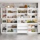 Modular Buffet and Display Cabinet - Modular Design in Pristine White ...