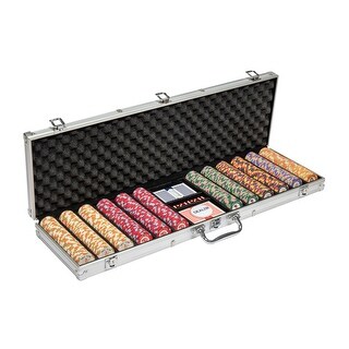 600 Ct Nile Club Chip Set - Aluminum Case - Bed Bath & Beyond - 35476333