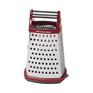 KitchenAid Gourmet 4-Sided Stainless Steel Box Grater - Bed Bath ...