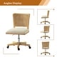 Calcutta Modern Rattan Back Task Chair with Solid Wood Legs by HULALA ...