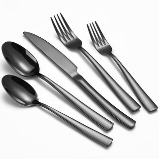 40-Piece Silverware Set, Heavy Duty Stainless Steel Flatware Cutlery Set - Bed Bath & Beyond ...