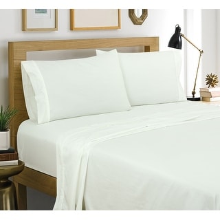 Royale Linens 400 Thread Count Performance Sheet Set - Bed Bath ...