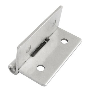 Cabinet Door Hardware Spring Loaded Self Opening Hinges - Silver - Bed ...