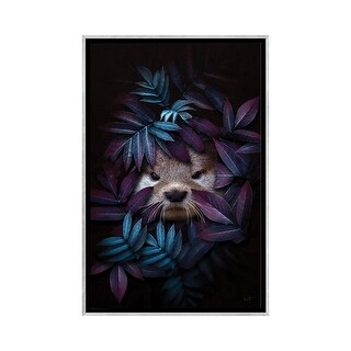 iCanvas "Cheeky Small-Clawed Otter" by Kathrin Federer Framed - Bed ...