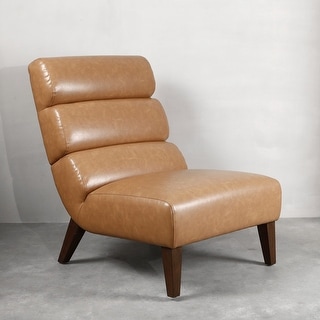 Spruce & Spring Aaron Modern Armless Accent Chair - Bed Bath & Beyond ...