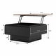 Mid Century Modern MDF Lift Top Coffee Table with Hidden Storage and ...