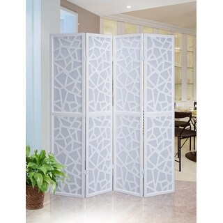 4 Panel Screen Room Divider - Bed Bath & Beyond - 40668388