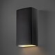 Justice Design Group Ambiance Really Big Rectangle Carbon Matte Black ...
