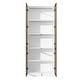 Tall Modular Display Storage Cabinet Bookcase w/Light Home Office - Bed ...