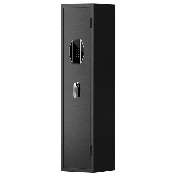 3-4 Gun Safe for Rifles and Pistols Metal Rifle Safe Locker with ...