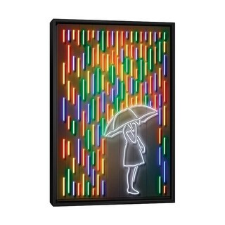 iCanvas "Rain" by Octavian Mielu Framed Canvas Print - Bed Bath ...