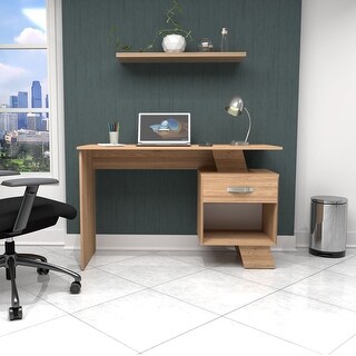Asymmetrical Writing Desk by Inval - Bed Bath & Beyond - 39997079