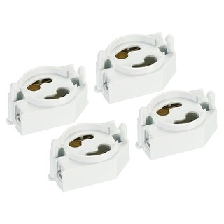 4pcs Fluorescent Lamp Start Base Holder Mounting Bracket Sockets - Bed ...