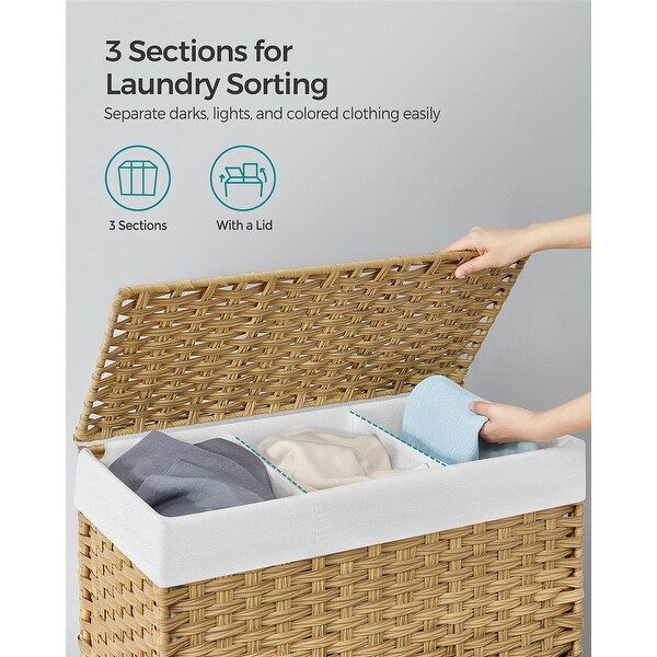 Hamper separate clothes store