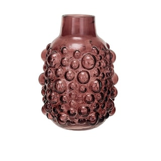 Glass Vase with Raised Dots - Bed Bath & Beyond - 40167008