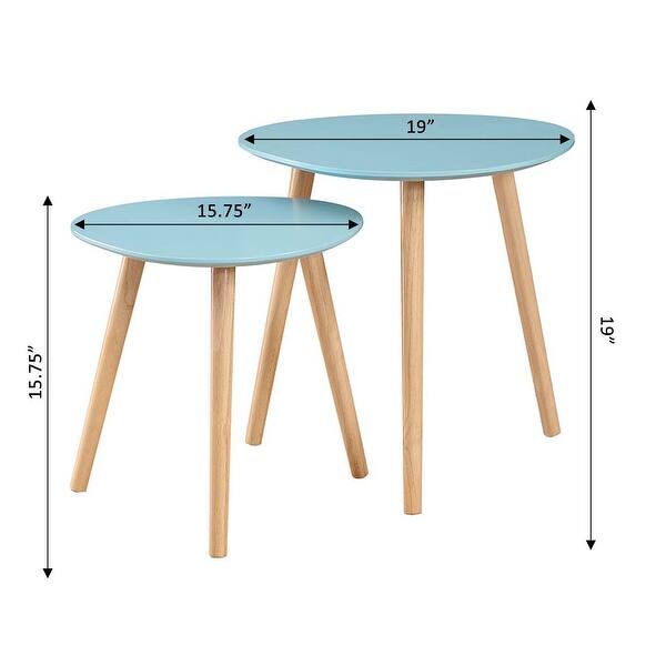 Convenience Concepts Oslo Nesting End Tables - Bed Bath & Beyond - 20931391
