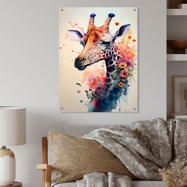acrylic giraffe