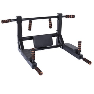 Chin Up Rod Wall Mounted Pull Up Bar Home Indoor Fitness ...