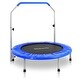 Portable & Foldable Trampoline - 40" in-Home Mini Rebounder with ...