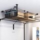 FLEXIMOUNTS Heavy Duty Manual Lift Adjustable Ceiling Storage Rack ...