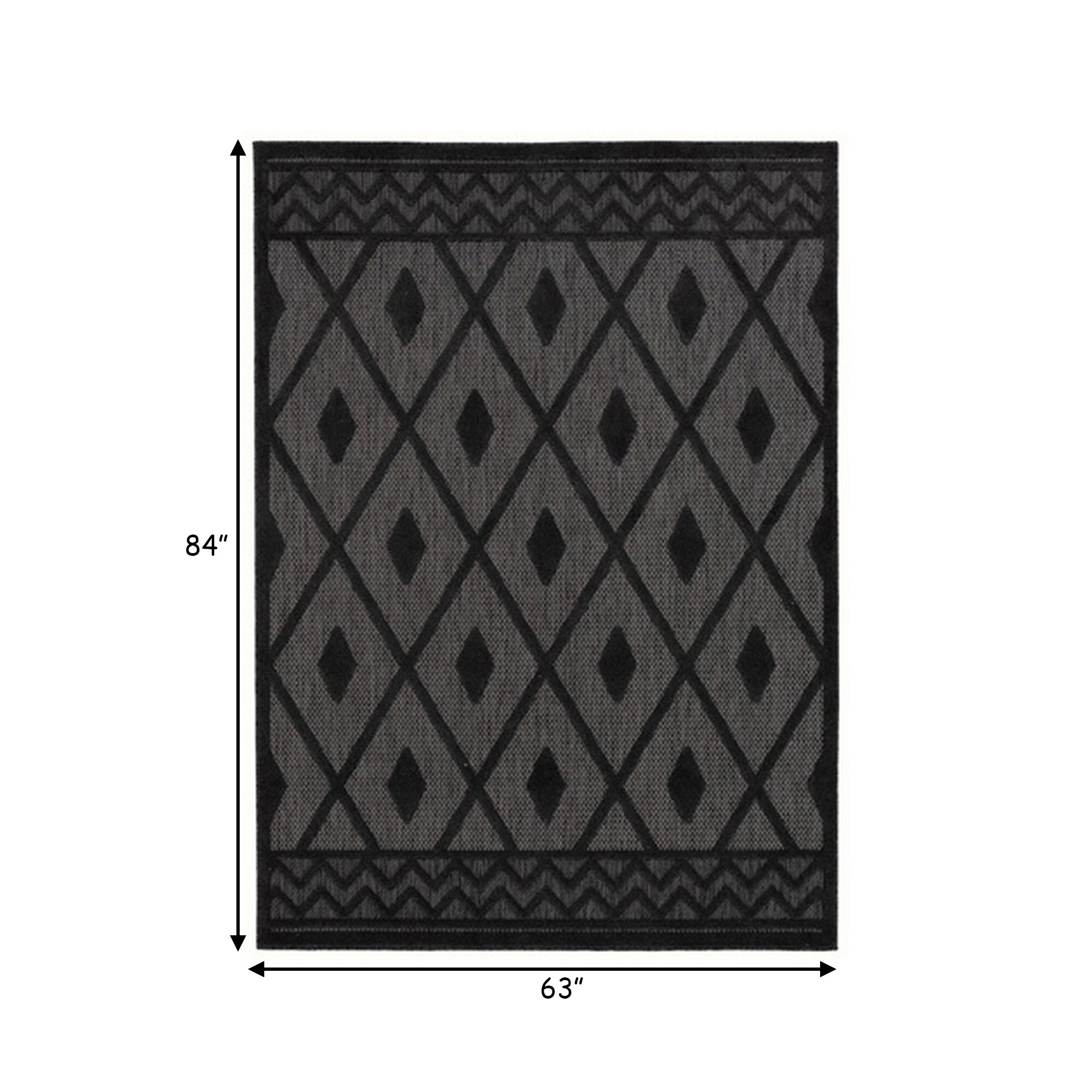 harlequin pattern rug