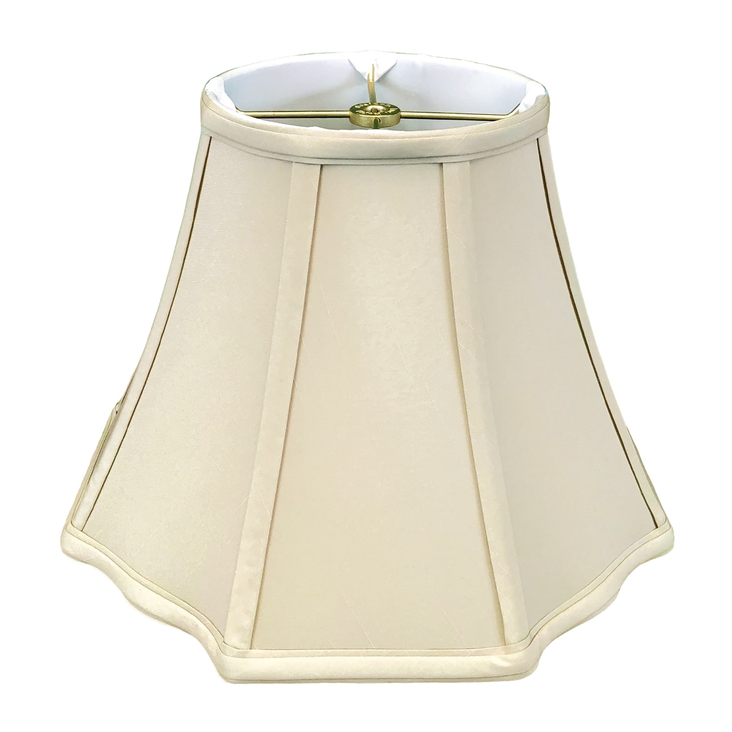 Royal Designs Flare Bottom Outside Corner Scalloped Basic Lamp Shade ...