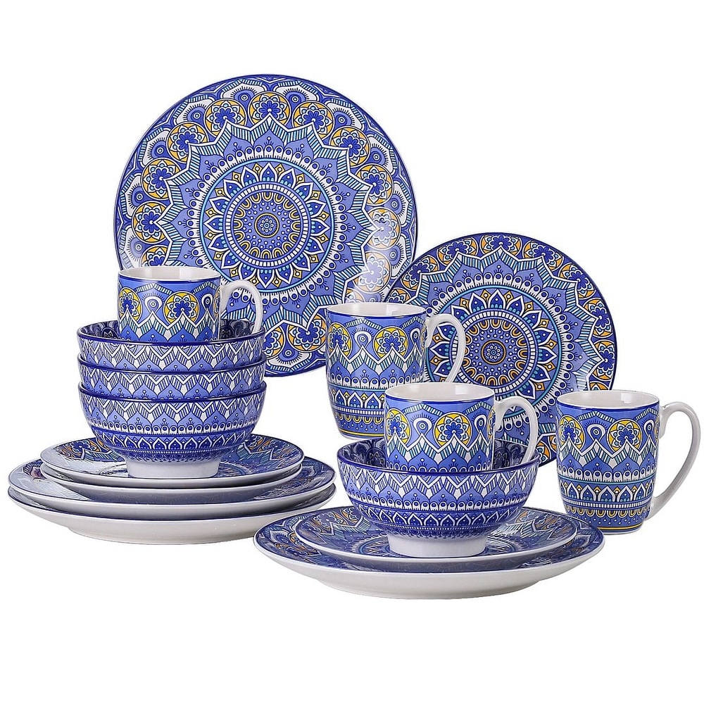 Blue Dinnerware Sets - Bed Bath & Beyond
