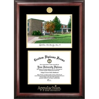 Appalachian State University 11w x 8.5h Gold Embossed Diploma Frame ...