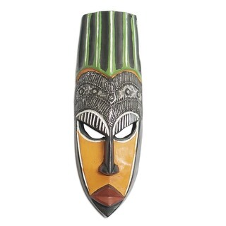 Novica Handmade African Facet African Wood Mask - Bed Bath & Beyond ...