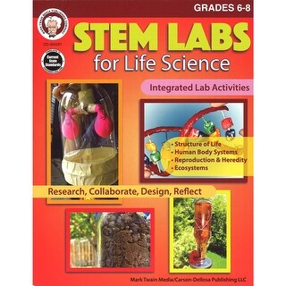 Stem Labs Life Science Book Gr 6-8 - Bed Bath & Beyond - 22157086
