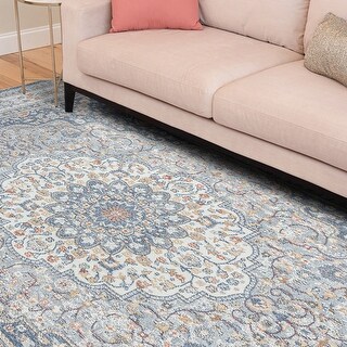 Allegra Oriental Medallion Indoor Area Rug - Bed Bath & Beyond - 33932821