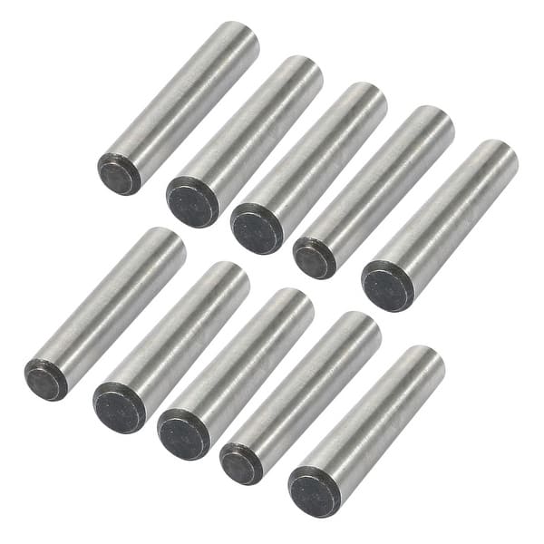 10 Pcs 8mm Small End Diameter 45mm Length GB117 Carbon Steel Taper Pin ...