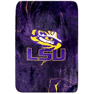 LSU Tigers Sublimated Soft Throw Blanket - Bed Bath & Beyond - 36235565