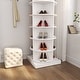 7-Tier 360° Rotating shoe rack, Shoe Rack Tower holds up to 35 pairs of ...