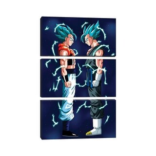 iCanvas "Fusions" by Alberto Perez 3-Piece Canvas Wall Art Set - Bed ...