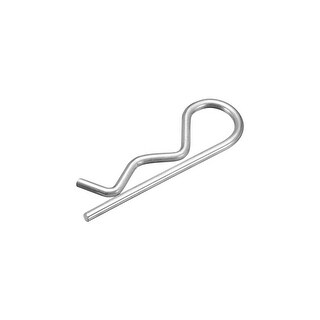 2mm x 40mm Carbon Steel R Shaped Spring Cotter Clip Pin 50 Pcs - 2mm x ...