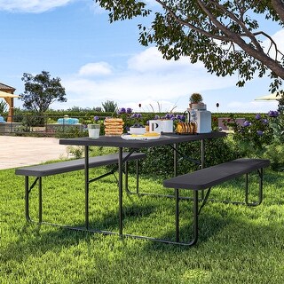 Outdoor Pinic Table Set - Bed Bath & Beyond - 37404454
