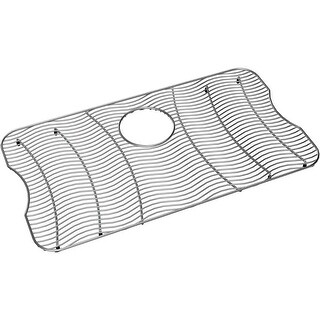 Elkay 26-1/2" L x 14-3/4" W Stainless Steel Basin Rack - Stainless ...