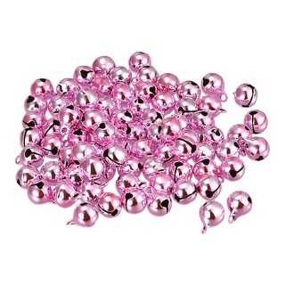 Jingle Bells, 8mm 240pcs Small Bells for Craft DIY Christmas, Pink ...