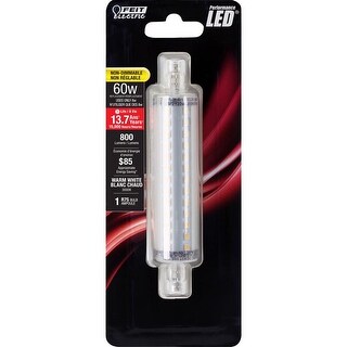Feit R7S R7 LED Bulb Warm White 60 Watt Equivalence 1 pk - Cool White ...
