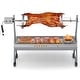 176 LBS Roaster Spit Rotisserie BBQ Grill Pig Lamb Chicken Roaster ...