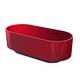 Clear Cherry Red Solid Surface Bathtub - Bed Bath & Beyond - 40261687